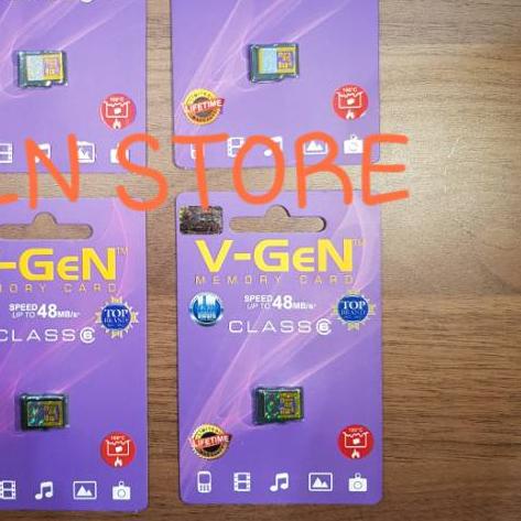 Micro SD 4GB / 8GB / 16GB / 32GB V-GeN Original Memory Card Official ...