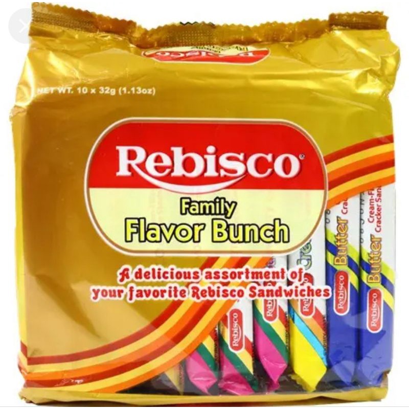 Rebisco Sandwich Biscuits Family flavor bunch,Biskut Rebisco combo ...
