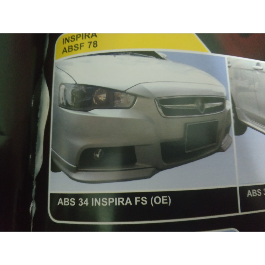 Proton Inspira Fullset bodykit and spoiler | Shopee Malaysia