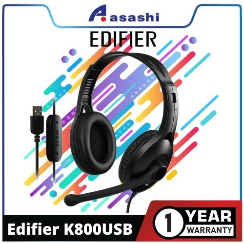 Edifier K800 USB / K800USB Headset With Mic | Shopee Malaysia