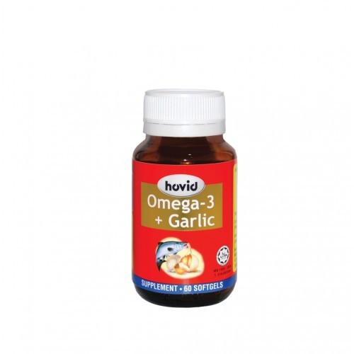 HOVID OMEGA 3 WITH GARLIC 60'S SOFTGELS | Shopee Malaysia