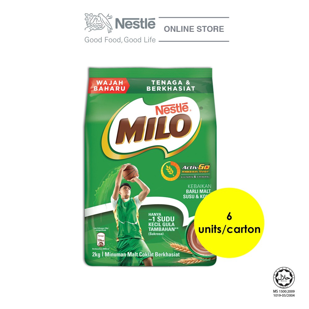💕nestle Nestle MILO Activ-Go Chocolate Malt Powder | BeeCost