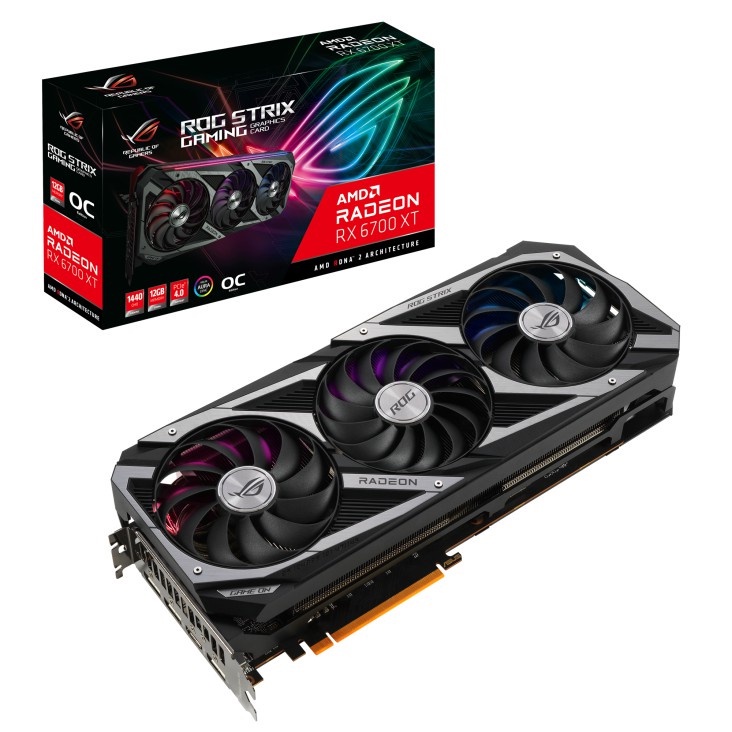 (MY SET) Asus ROG-RX6700XT-O12G RX6700 XT RX 6700 RX6600XT-O8G 6600 ...