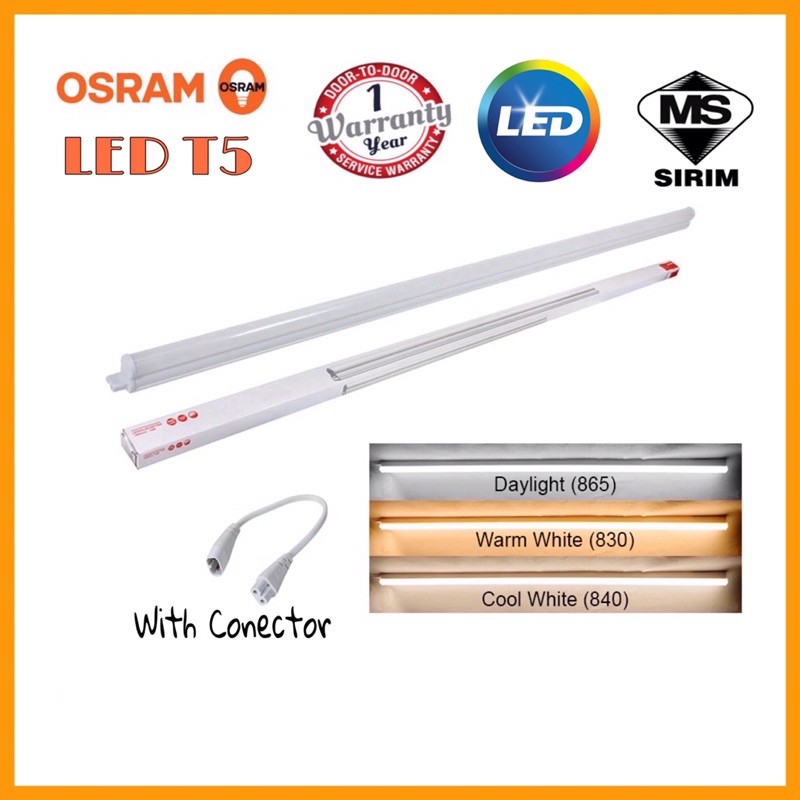 OSRAM LED T5 1-2-3-4 FEET WITH SIRIM APPROVED | Shopee Malaysia
