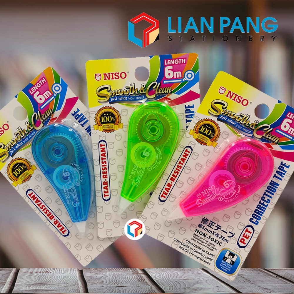 Mini Correction Tape Smooth & Clean in 6M | Shopee Malaysia