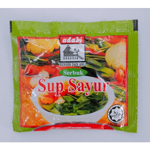 ADABI Sup Sayur 20g Serbuk | Shopee Malaysia