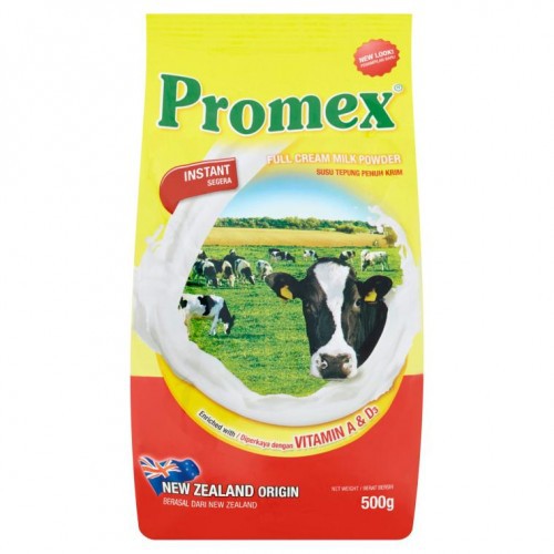 Promex Instant Full Cream Milk Powder 500gm -New Zealand, HALAL ...