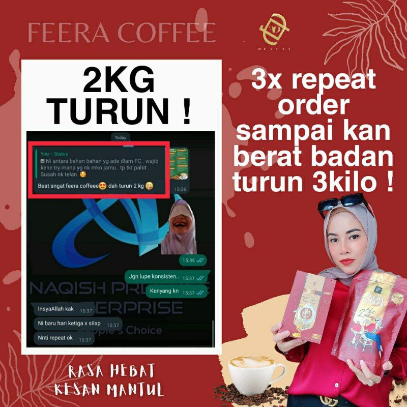 FEERA COFFEE ORIGINAL HQ | Shopee Malaysia