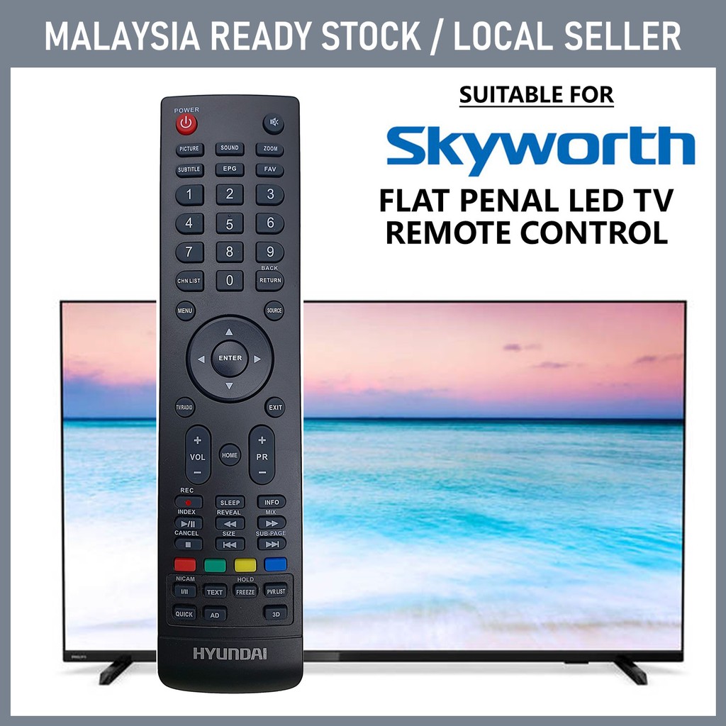 Skyworth Replacement For Skyworth Flat Panel LED TV Remote Control W840 ...