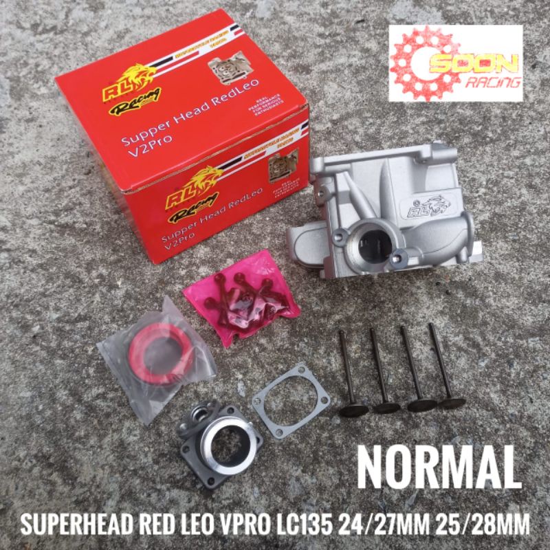 LC135 REDLEO SUPERHEAD RL RED LEO 24/27MM 25/28MM YAMAHA LC135 LC4S LC5S LC Y15ZR Y15 | Shopee ...