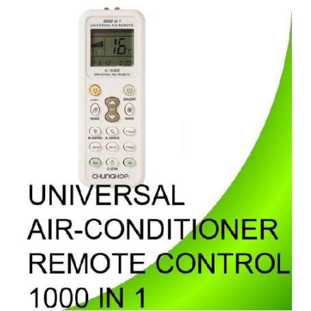 Universal Air-Conditioner Remote Controller 1000 In 1 | Shopee Malaysia