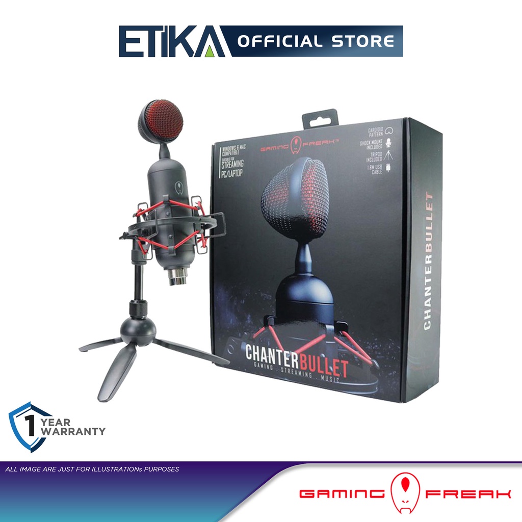 Gaming Freak GF-CHANTERBLLT Chanter Bullet Microphone (Suitable for ...