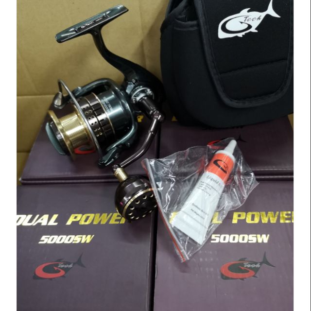 G-TECH DUAL POWER SW5000 SALTWATER FISHING REEL | Shopee Malaysia