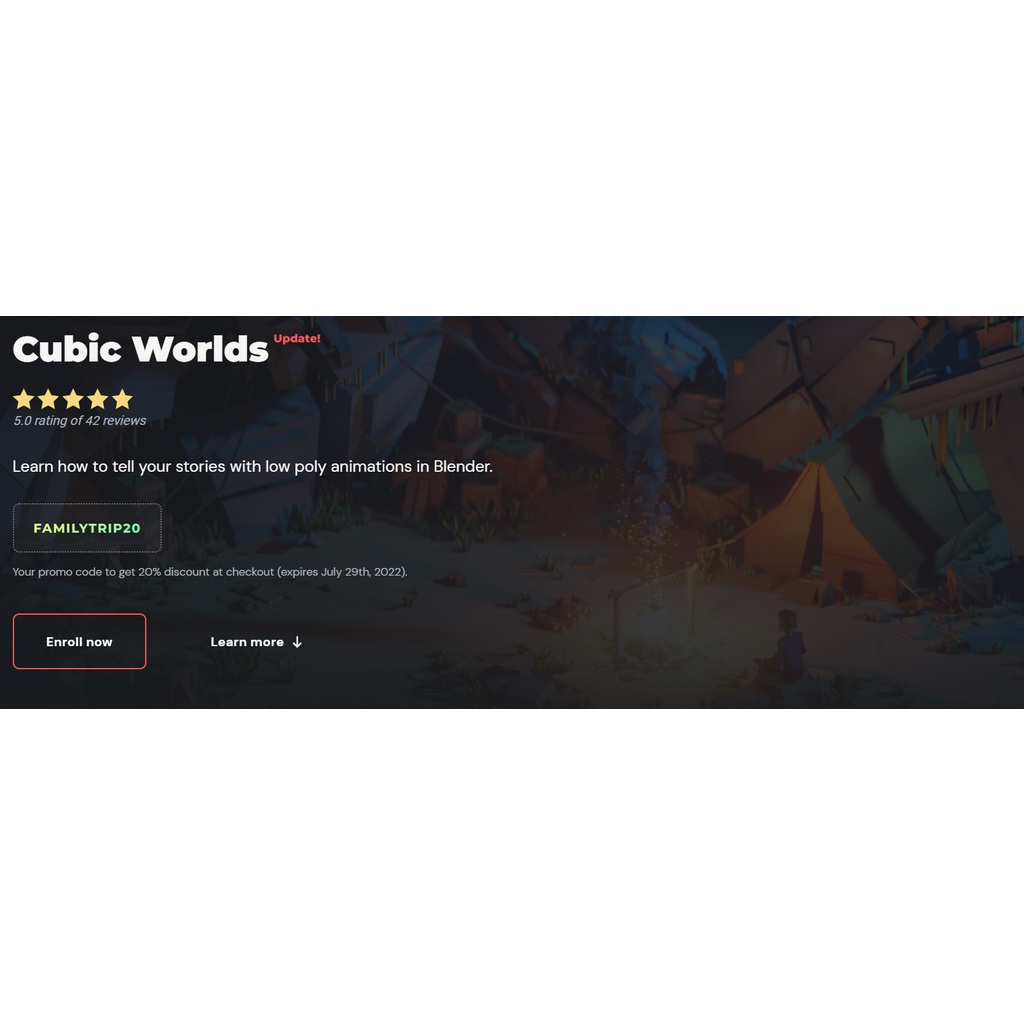 Cubic Worlds - Create Stunning Low Poly Animations in Blender [Updated ...