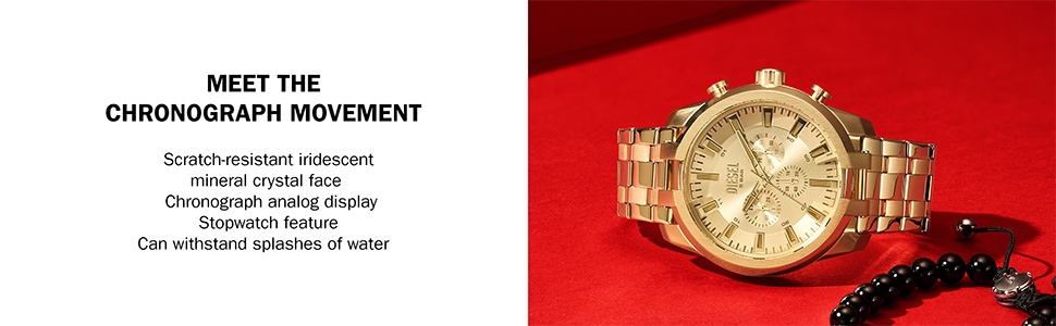 Diesel Mega Chief Chronograph Watch DZ4512 | Shopee Malaysia