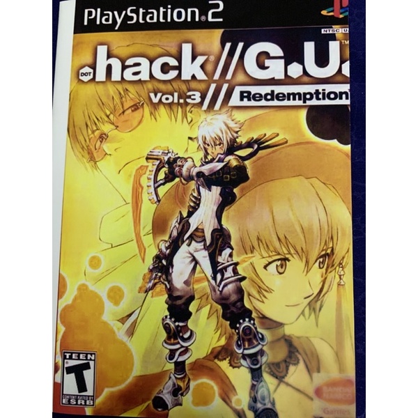 .hack//G.U. Vol.3//Redemption Playstation 2 - BRAND NEW SEALED ...