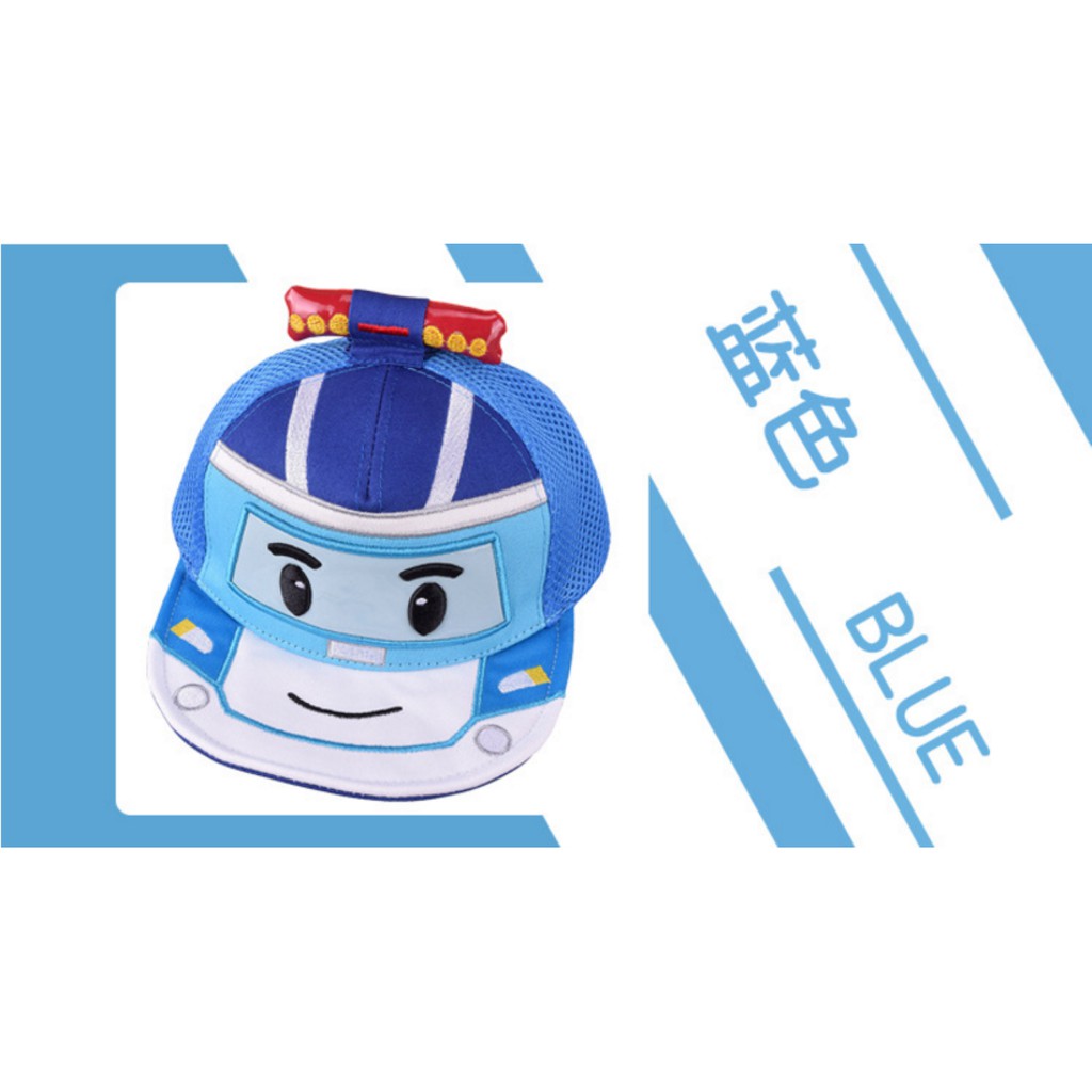 Robocar Poli Character Cap (High Quality) | Shopee Malaysia