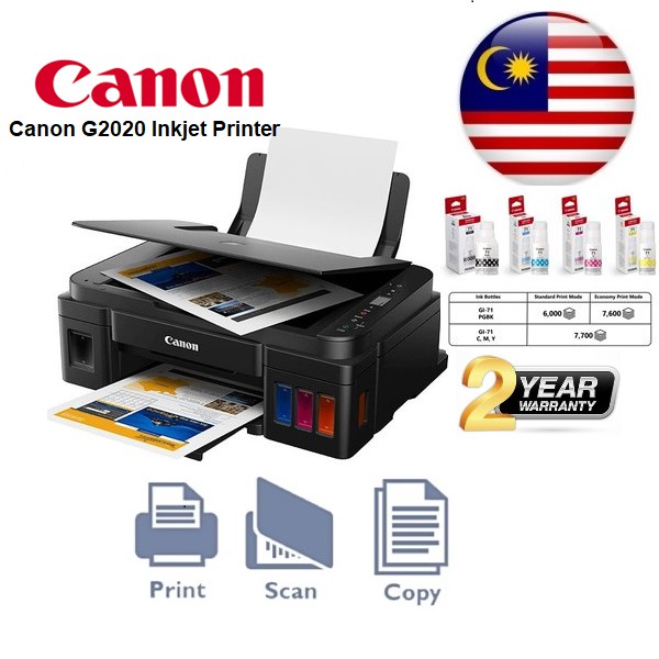 Canon pixma g2010 g2020 all in one ink tank color inkjet printer | BeeCost
