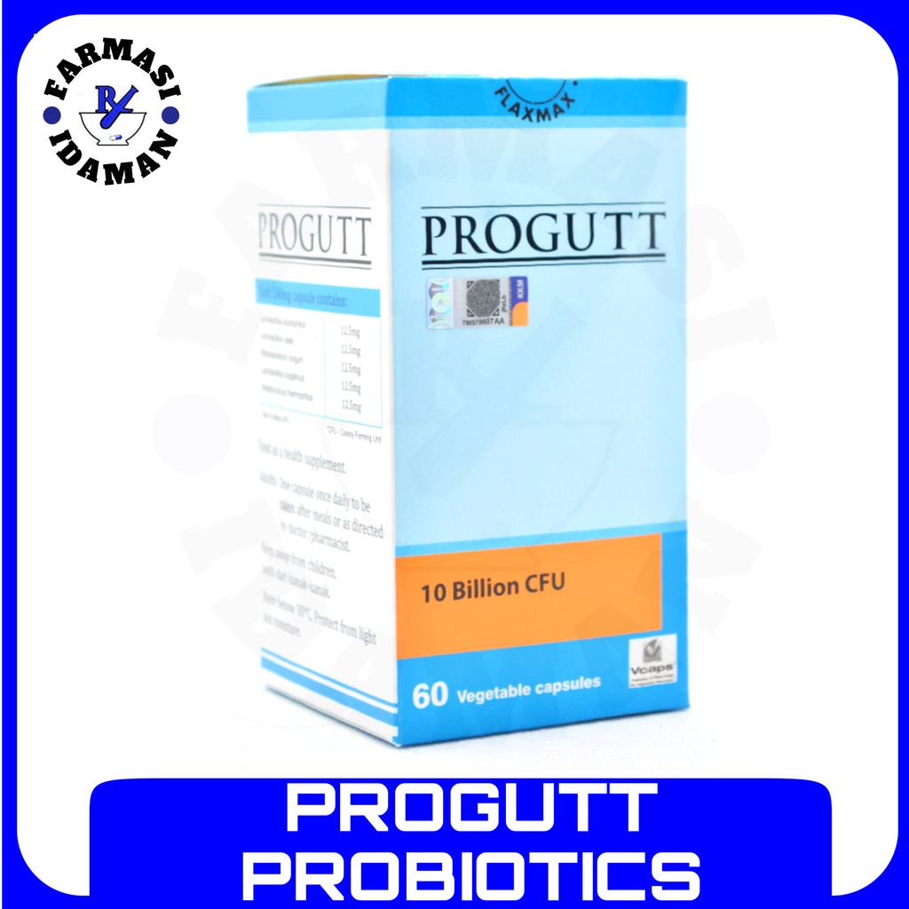 Progutt Probiotics 10 Billion CFU 60's | Shopee Malaysia