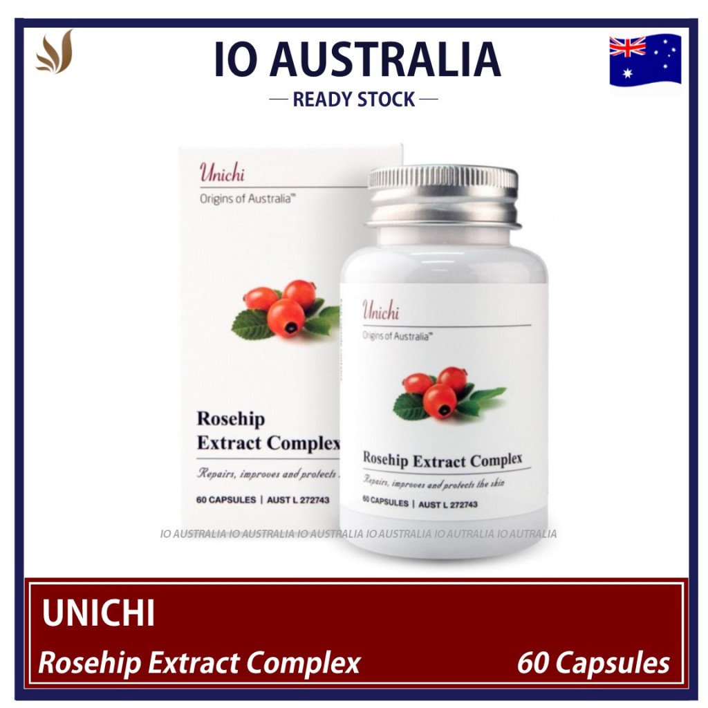 [CLEARANCE] Unichi Rosehip Extract Complex 60 Capsules 玫瑰果精华美白胶囊 ...