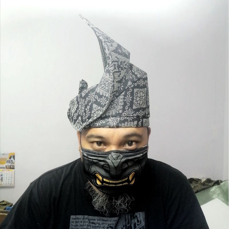 💥NEW💥 Tanjak Songket Hitam Emas inspirasi - gold Black kreasi for raya ...