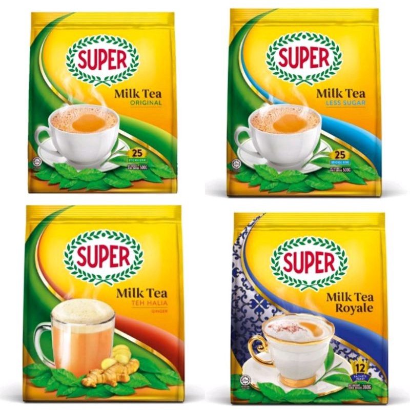 Super Instant 3in1 Milk Tea Multiple Flavour(West Msia only) | Shopee ...