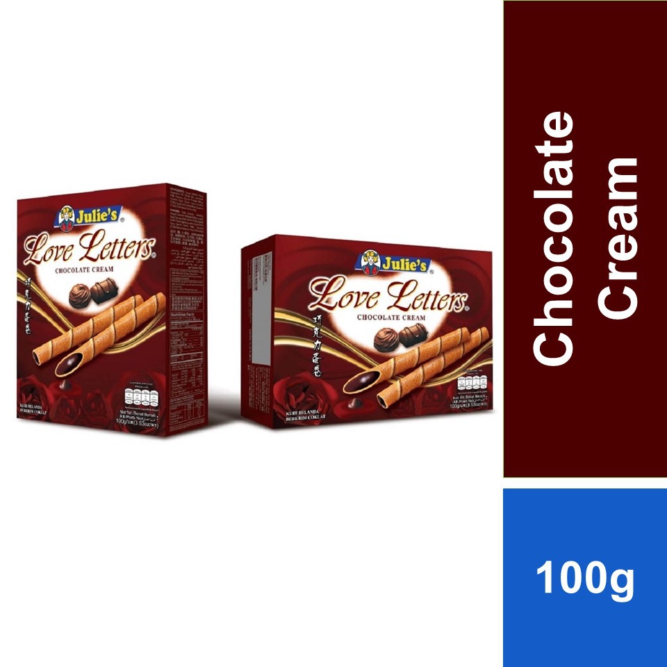 Julie's Love Letters Chocolate Cream (100g) | Shopee Malaysia Julie's Love Letters Chocolate Cream (100g) | Shopee Malaysia