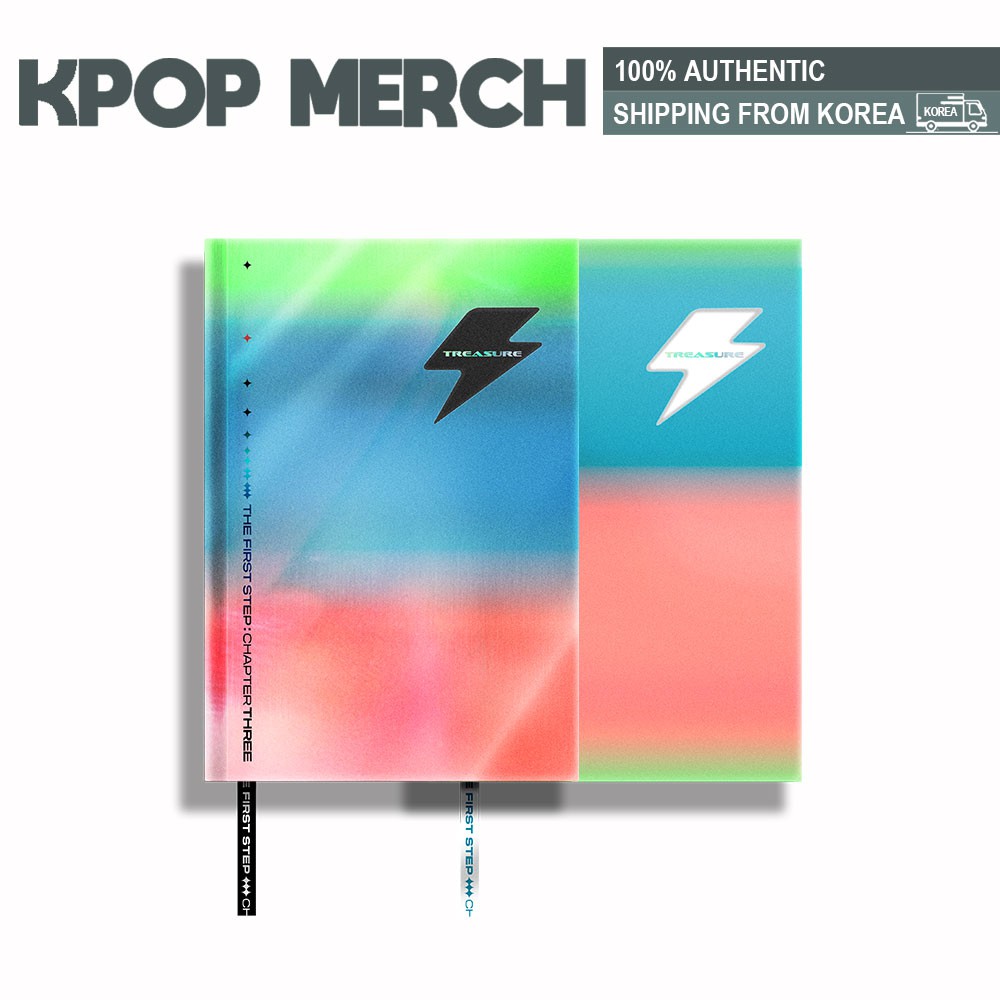 TREASURE 3rd Single Album [THE FIRST STEP : CHAPTER THREE] | Shopee ...