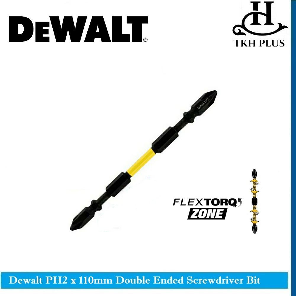Dewalt DWA2SD110 PH.2 x 110mm Double Ended Phillips Magnetic ...