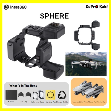 Insta360 Sphere Invisible Drone 360 Camera ( Insta360 Malaysia Warranty ...