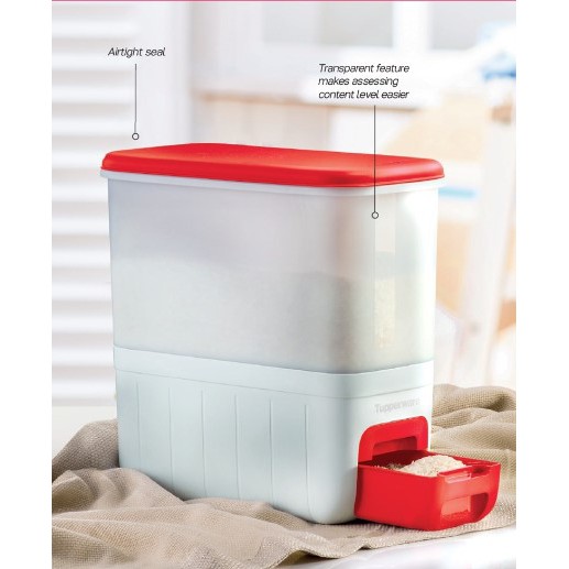 TUPPERWARE RICE SMART (1pc) 10 KG | Shopee Malaysia