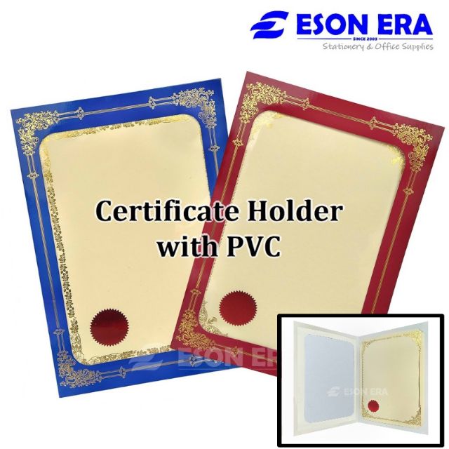 Certificate Folder with PVC Cover Sijil Fail | Shopee Malaysia