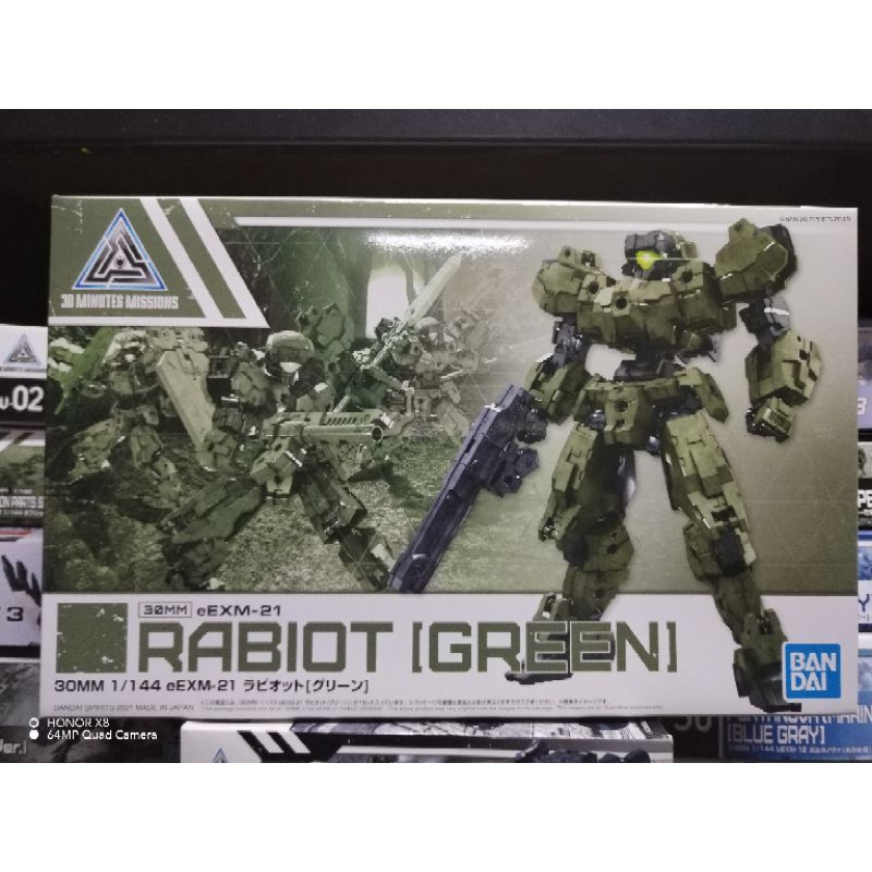 BANDAI 30MM RABIOT GREEN | Shopee Malaysia