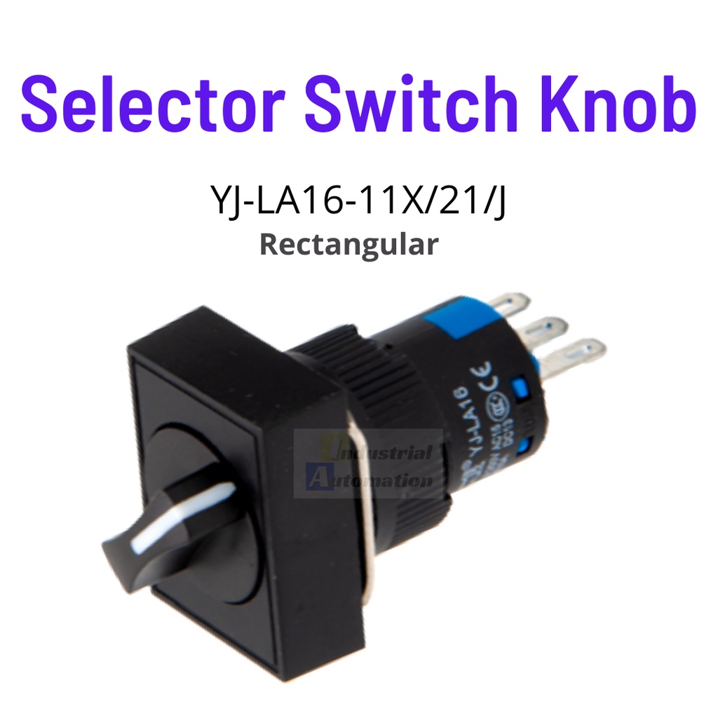 Rectangular Selector Switch Knob 16mm | Shopee Malaysia