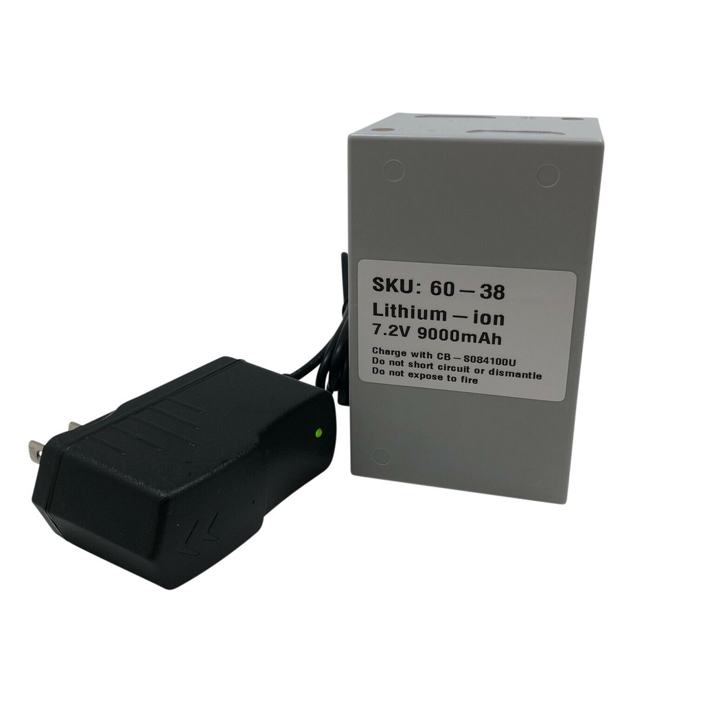 Compatible battery for Metz 60-38, 60 Series Flash Li-Ion Battery -7.2V ...
