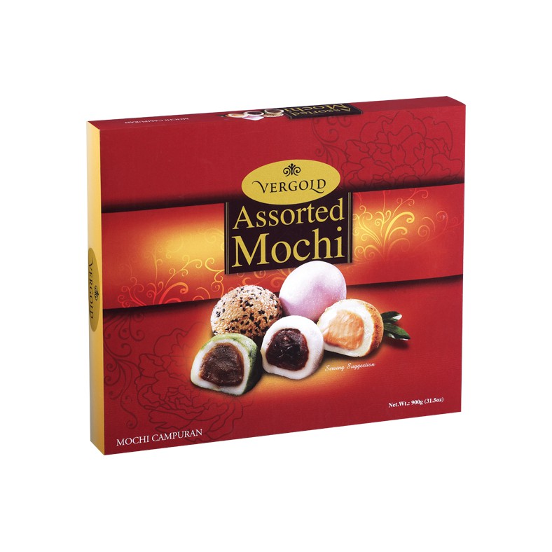(Ready Stocks!!!!) Vergold Assorted Mochi (900g)(Halal) | Shopee Malaysia