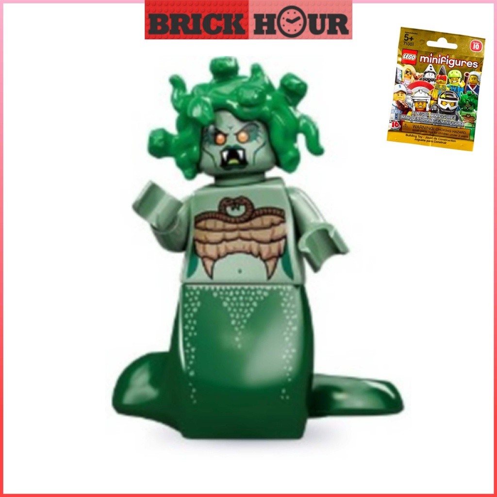 71001 -2 LEGO Minifigure Series 10 - Medusa (MISP) | Shopee Malaysia