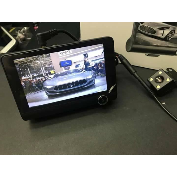 3 Lenses Driving Monitor Machine Record Drive Journey On The Road CCTV ...