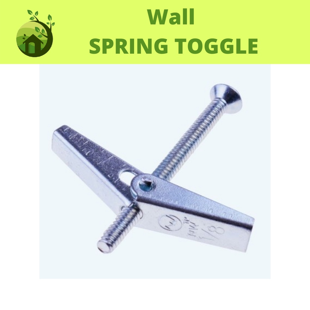 Metal Spring Toggle Doso Butterfly Clip or Anchor Screws for Partition ...