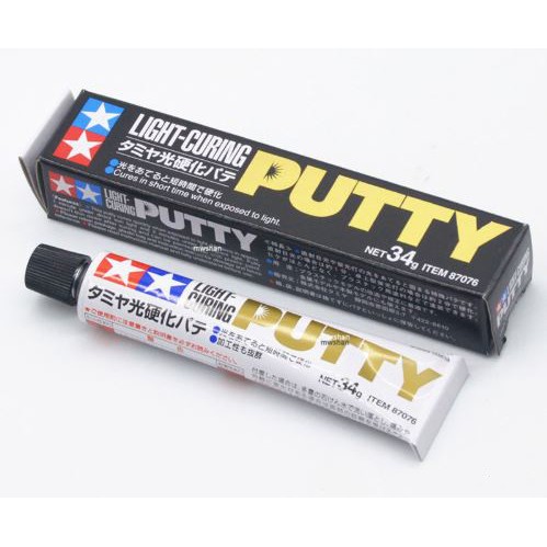 Tamiya Light Curing Putty 87076 Net 34g (HOBBY TOOLS) | Shopee Malaysia