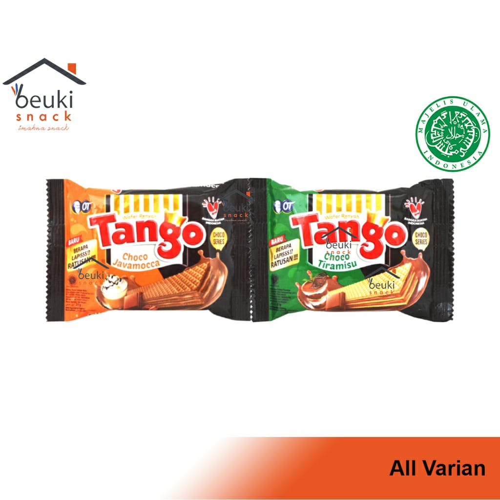 Tango Wafers Choco Series Choco Tiramisu Choco Javamocca - 21gr ...