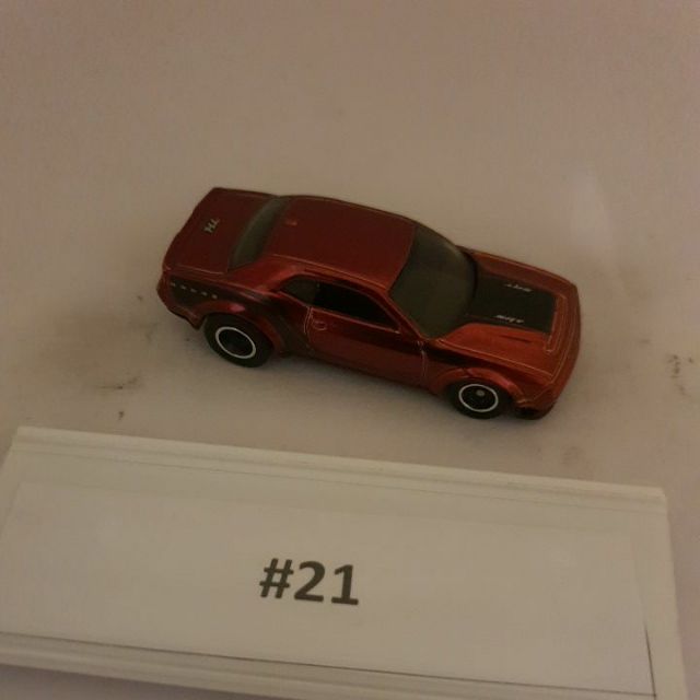 Hot Wheels Super Treasure Hunt Loose 18 Dodge Challenger Srt Demon