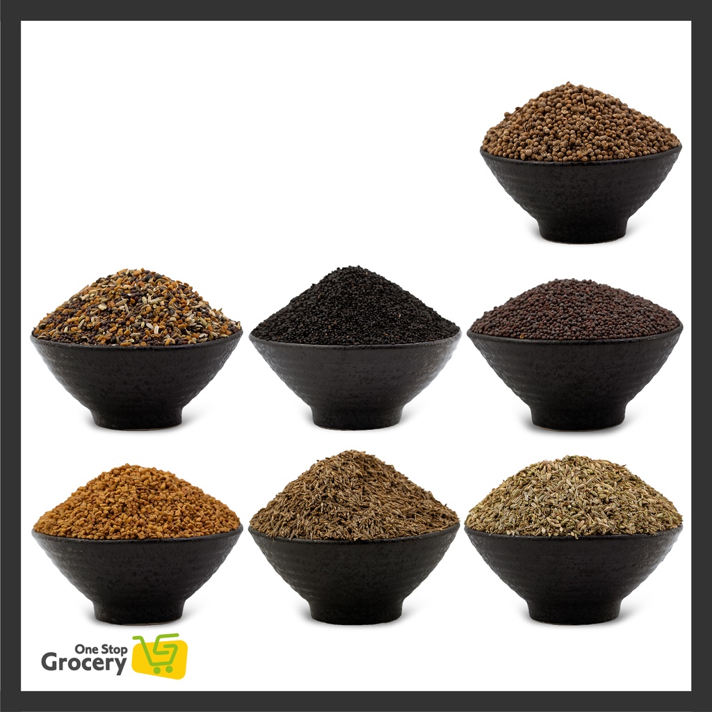 Jintan Manis (Kasar) / Jintan Putih (Halus) / Biji Halba / Biji Sawi ...