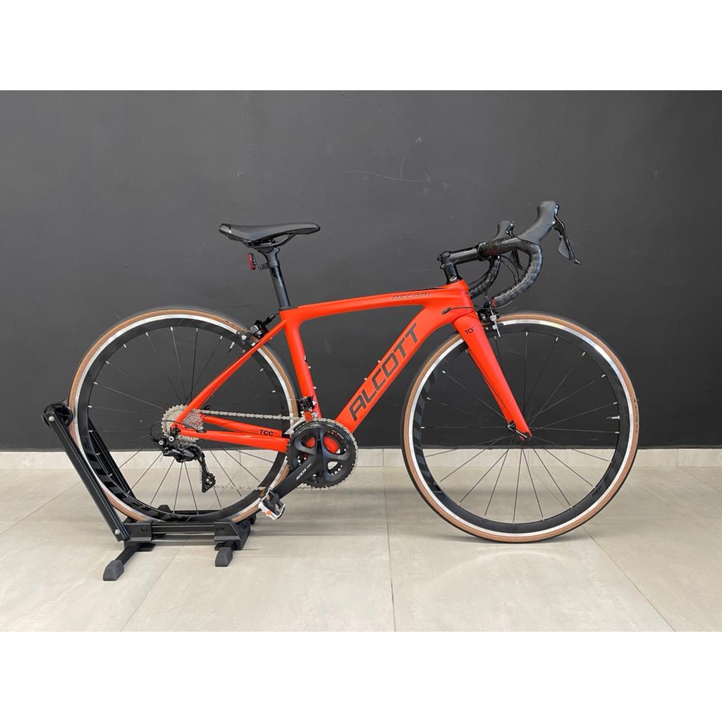 ALCOTT ASCARI LITE FULL SHIMANO 105 22 SPEED 2 X 11 CARBON ROAD BIKE ...