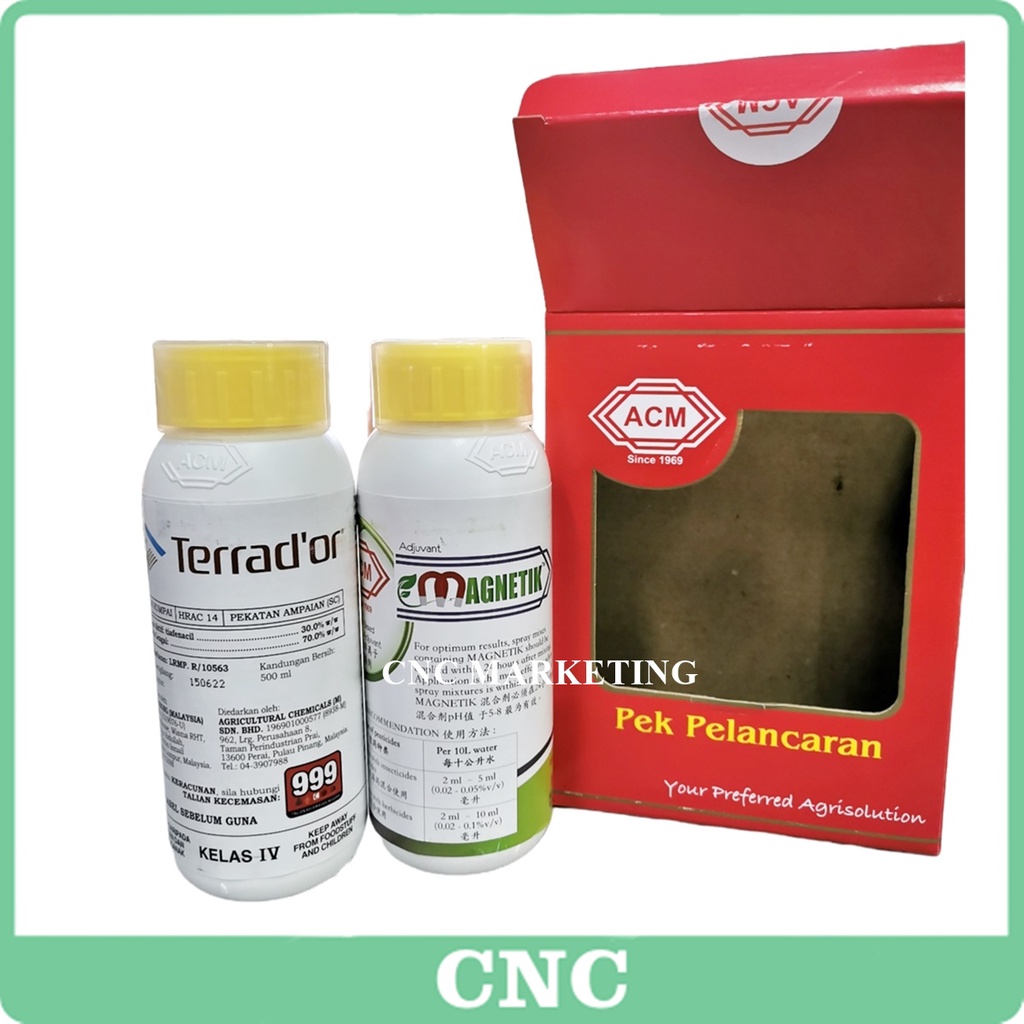 ACM Terrador Solution Pack (1 x Terrador 500ML FOC 1 x Magnetik 500ML ...