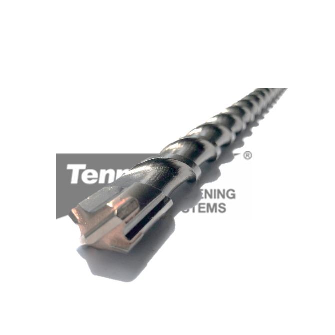TENN SDS MAX Zentro-Max Rotary Hammer Drill Bits into concrete 400mm ...