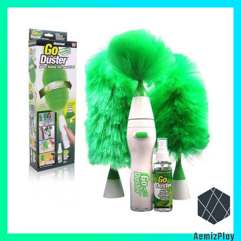 Rotating Go Duster Set - Aemiz | Shopee Malaysia