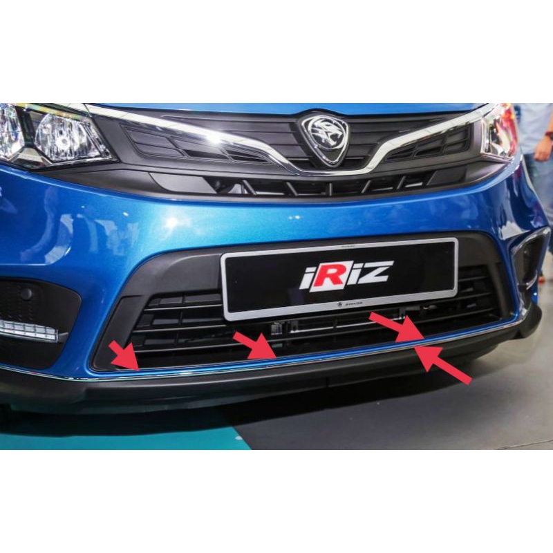 ORIGINAL PROTON IRIZ FL 2019 FRONT BUMPER LOWER MOULDING CHROME ...