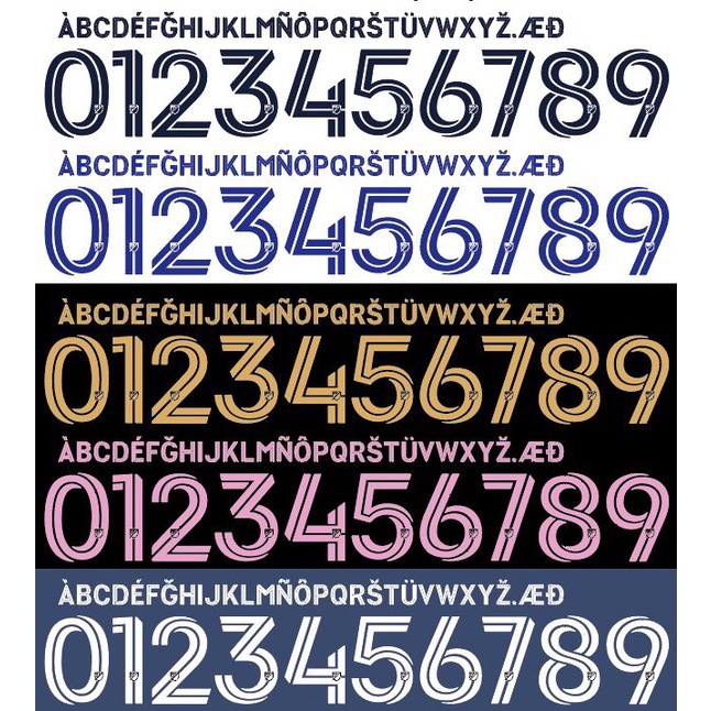 ADD ON NAMESET (NAME + NUMBER) | Shopee Malaysia