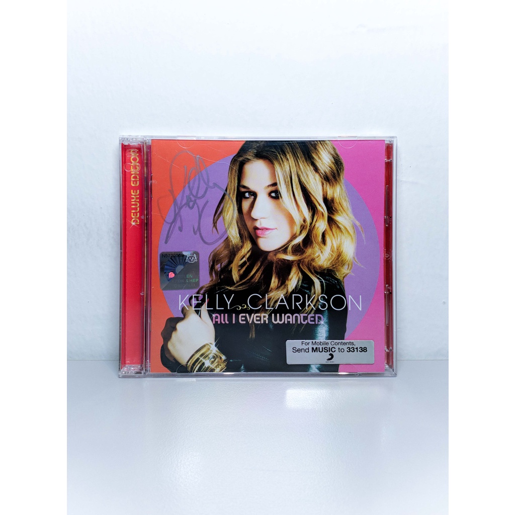 SIGNED Kelly Clarkson DVD Album | Shopee Malaysia